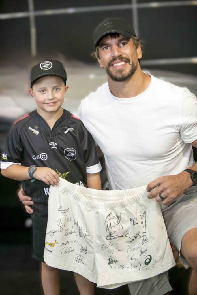 Young Hero's Dream Comes True: A heartwarming encounter with Rugby Star ...