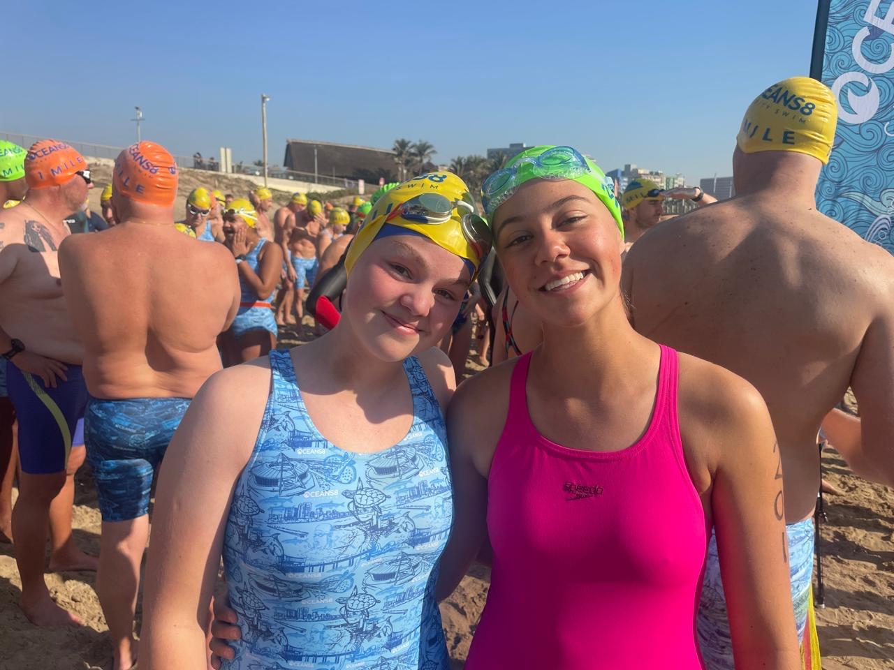Treverton College Students Swim the Ocean 8 Charity Swim - Social TV
