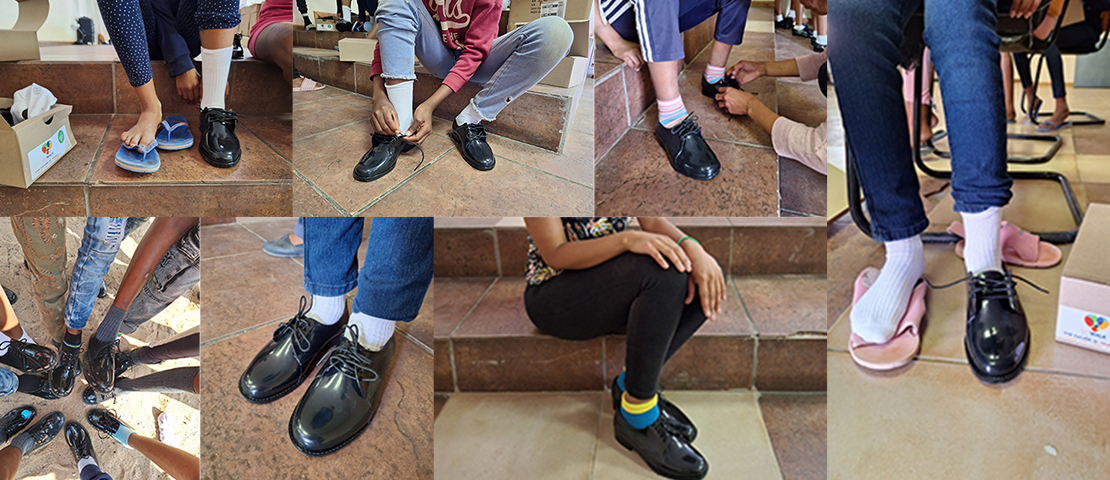 Medihelp steps up with MyWalk: 3 400 pairs of new school shoes are ...