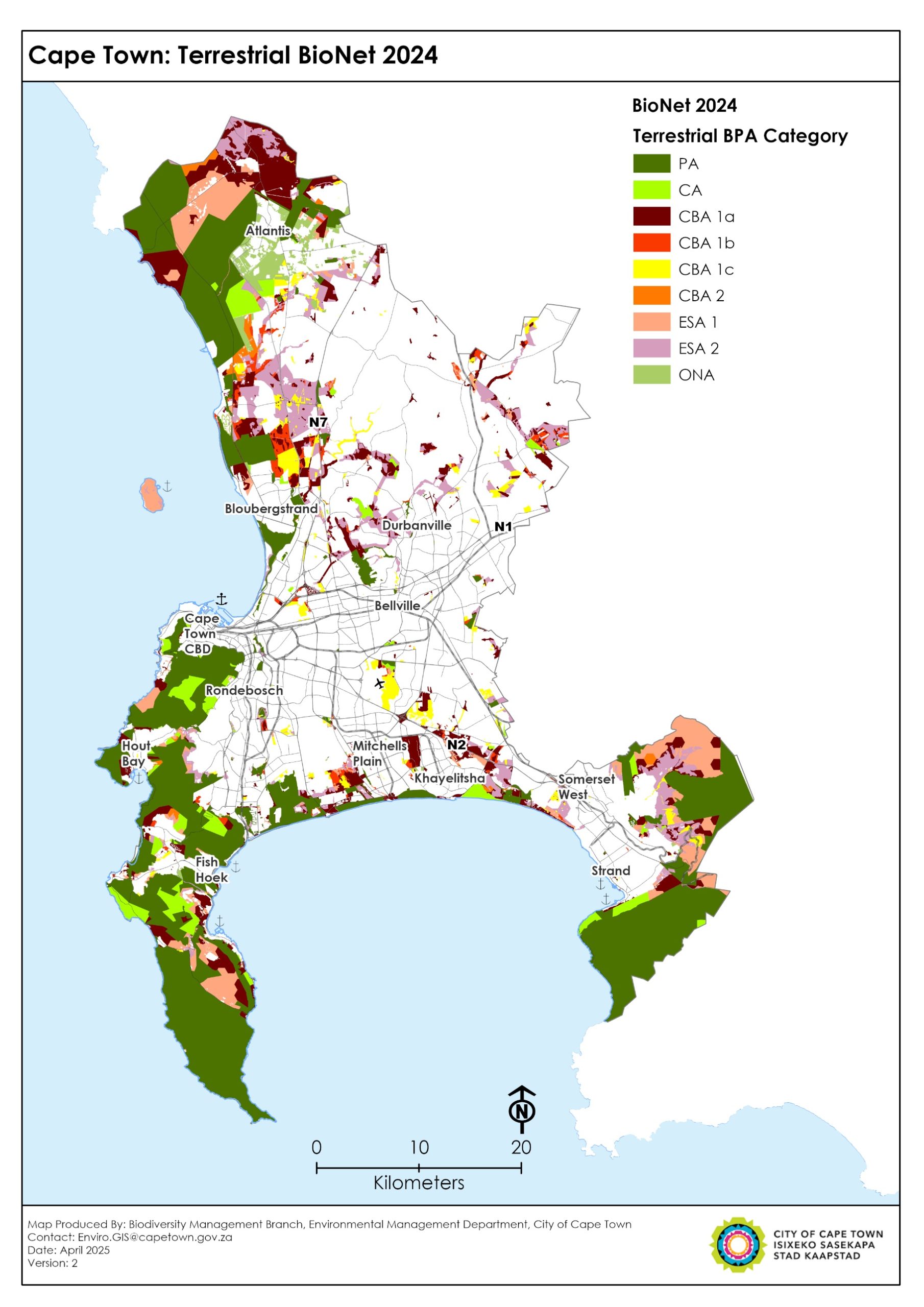 Cape Town Approves Biodiversity Plan, Maps Priority Areas - Social TV