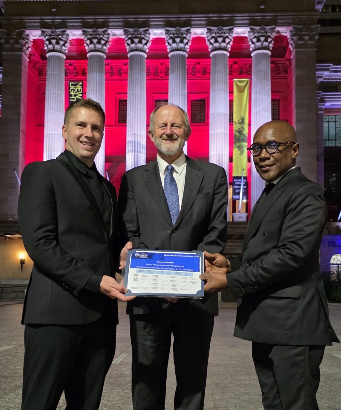 SAAE entry wins 2025 CAETS Communication Competition - Social TV