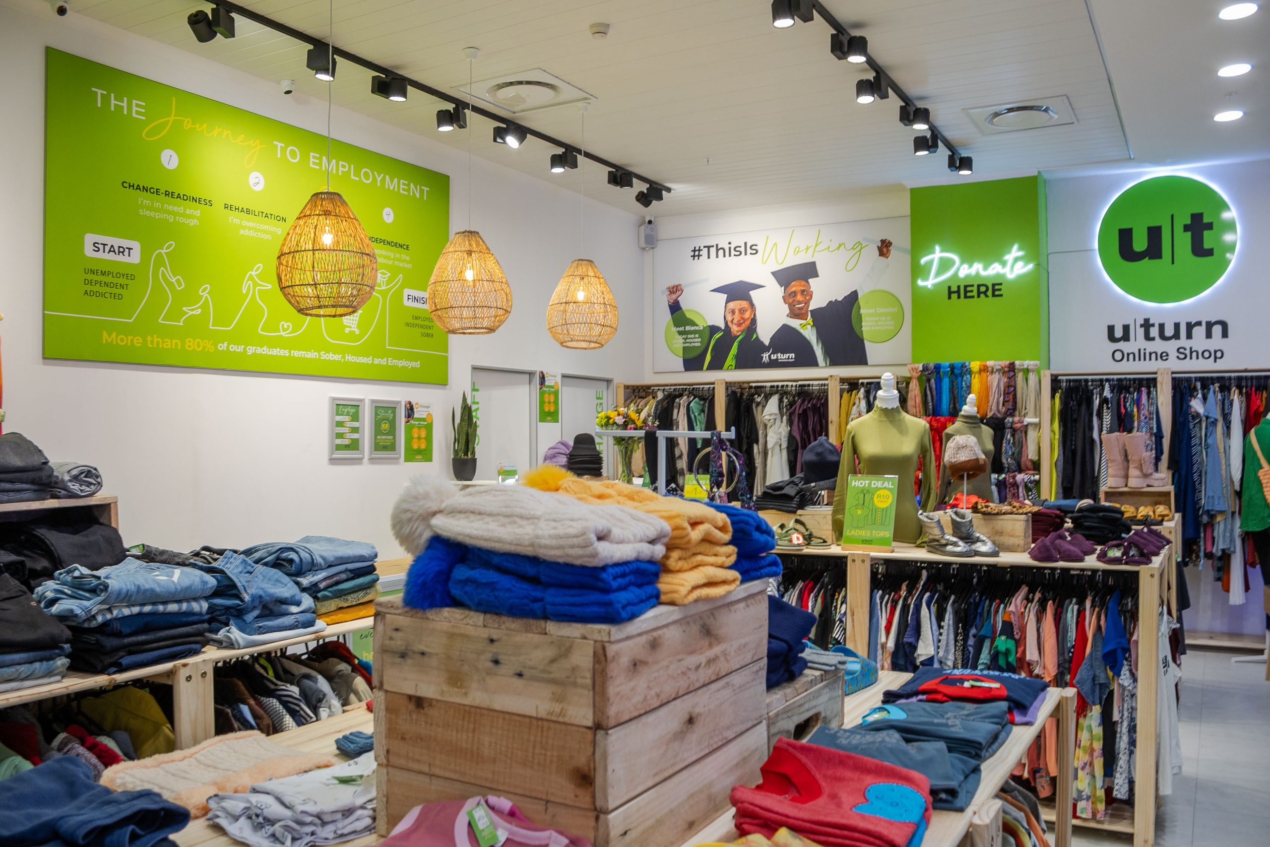 Canal Walk, U-turn Open Anti-Homelessness Thrift - Social TV
